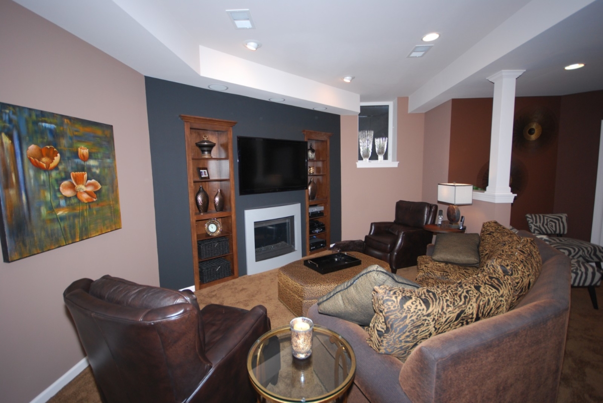 Rec Room Conversion • Remodeling & Additions | PEA Builders